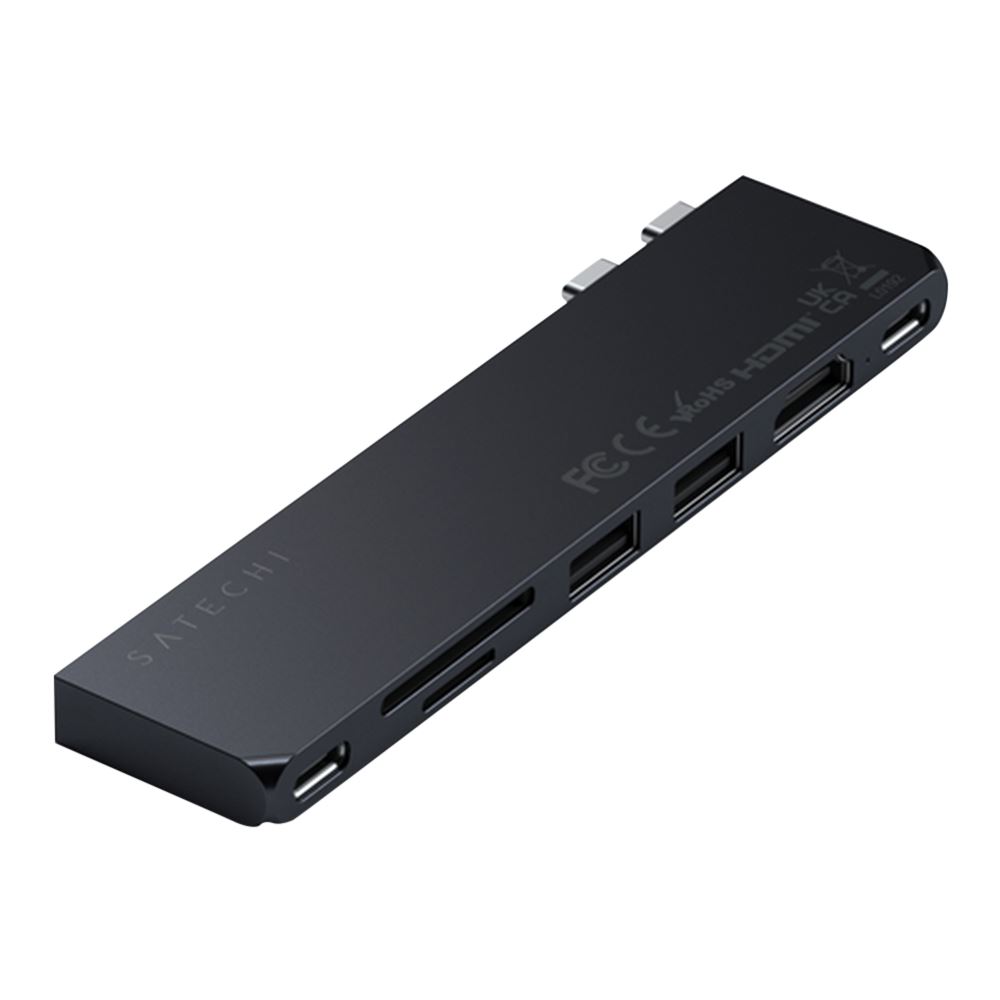 Satechi Pro Hub Slim (Midnight) - Micro Center