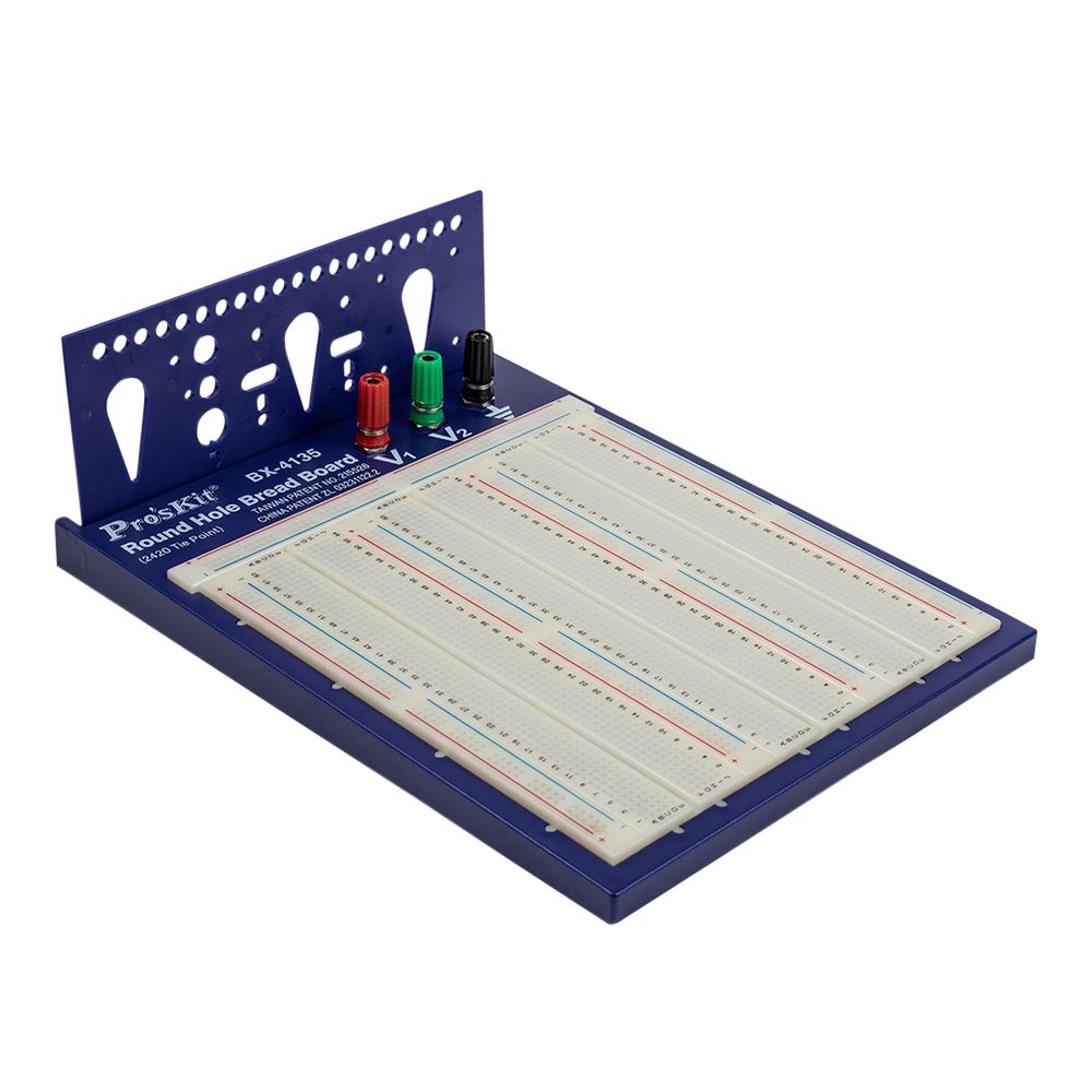 Eclipse Enterprise Round Hole Prototyping Breadboard - 2,420 test ...