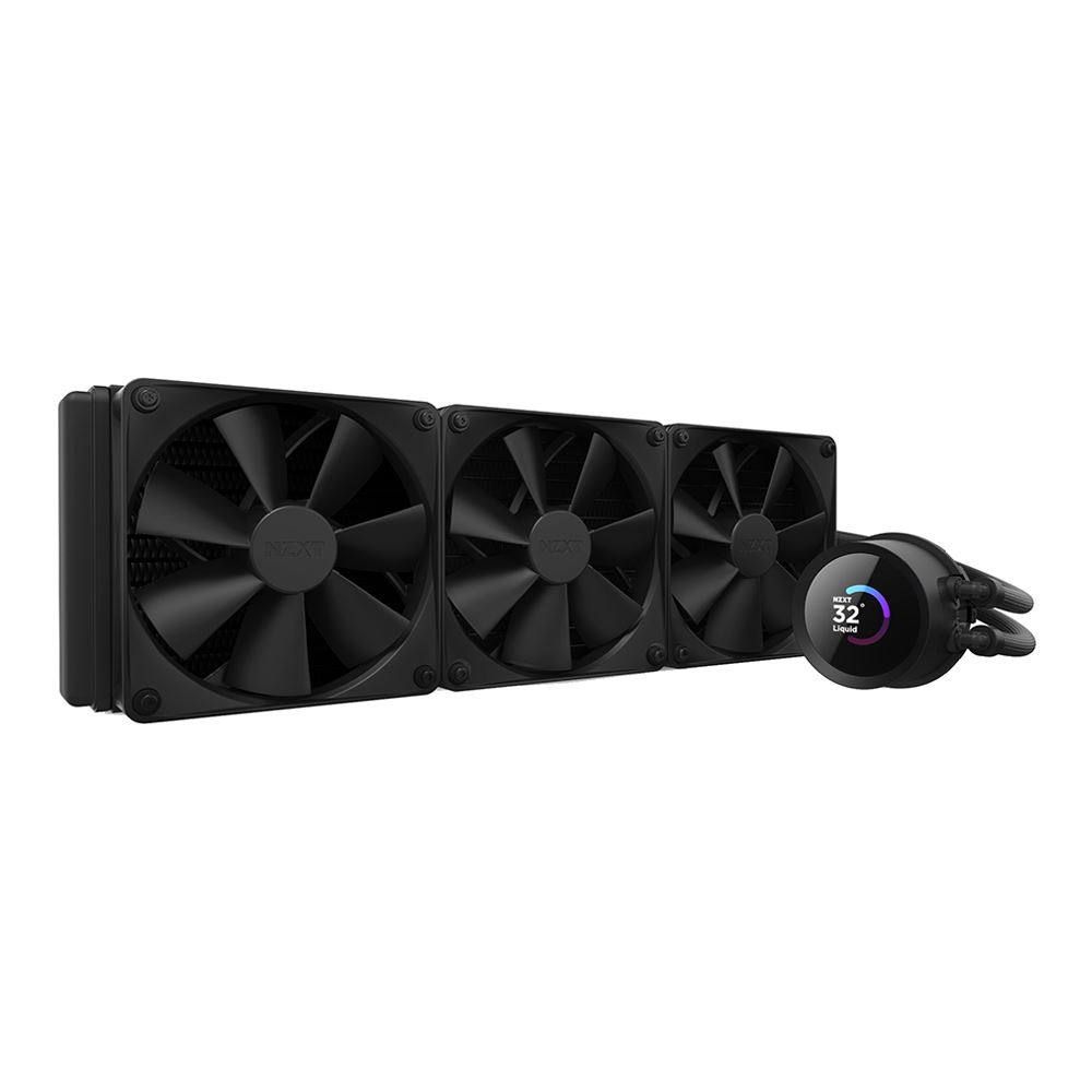 NZXT Kraken 360mm All in One Liquid CPU Cooling Kit - Black - Micro Center