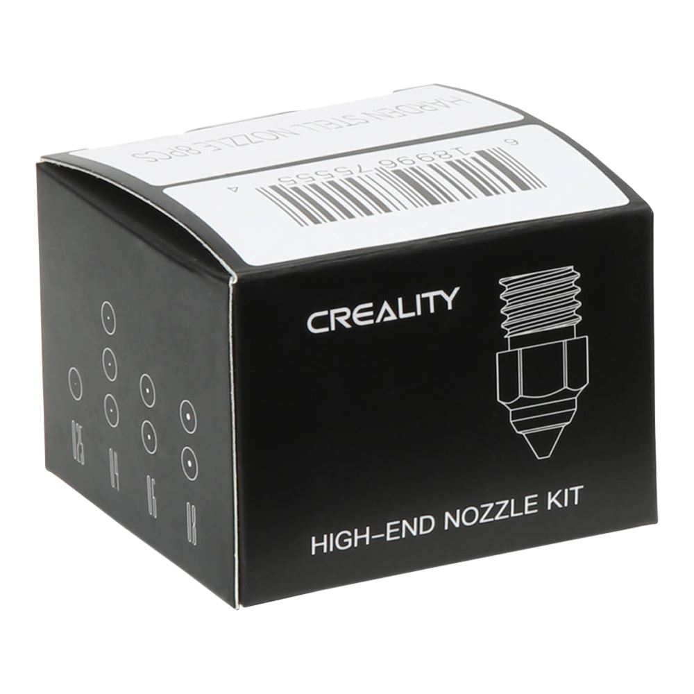 Creality Hardened Steel High-end Nozzles - 8 Piece - Micro Center