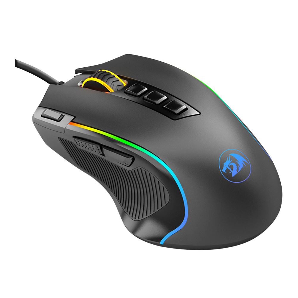 Redragon M612 Predator RGB Wired Optical Gaming Mouse - Micro Center