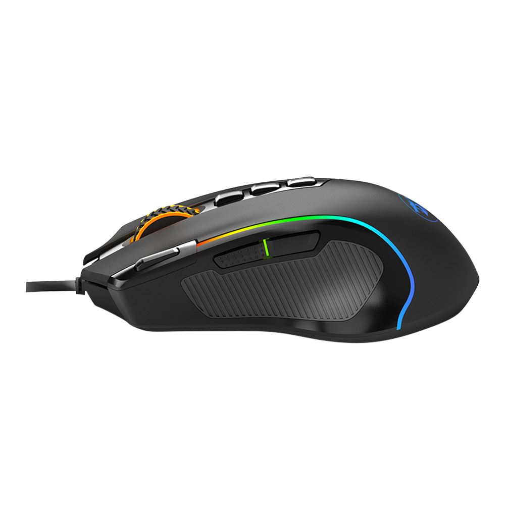 Redragon M612 Predator RGB Wired Optical Gaming Mouse - Micro Center