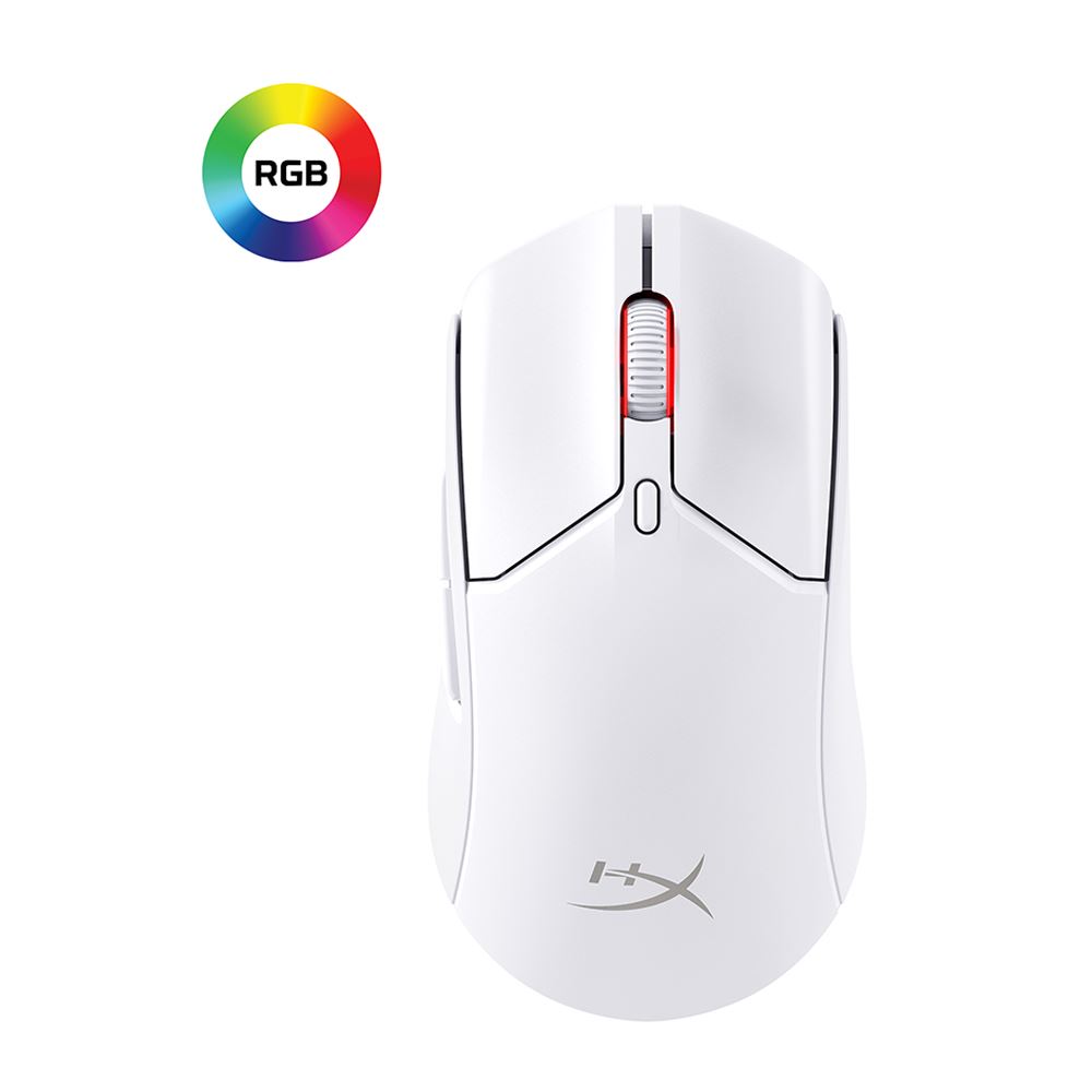 HyperX Pulsefire Haste 2 Wireless Ultra-Light Gaming Mouse - White ...