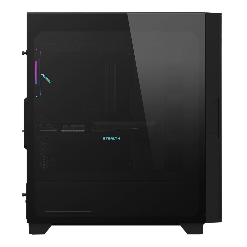 Gigabyte Project Stealth 500 DIY Kit; Gigabyte Z690 AORUS Elite Stealth ...