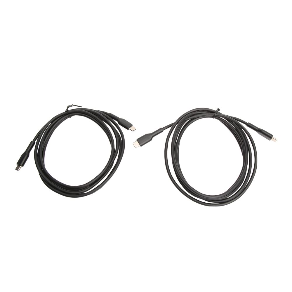 Inland USB Type-C to USB Type-C Cable (Black) - 6 ft. (2 Pack) - Micro ...