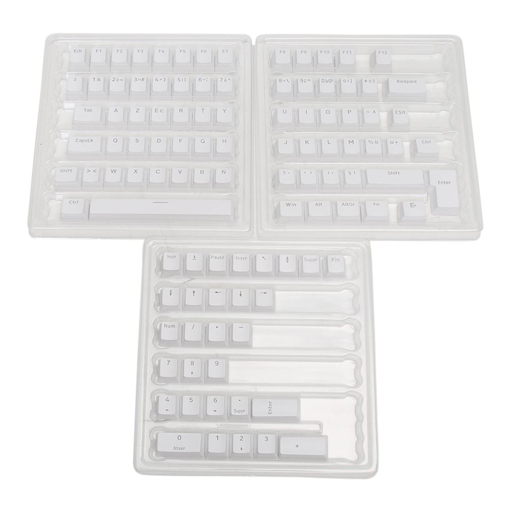 Micro Center - Inland French PBT Keycaps OXD-1-FRENCH