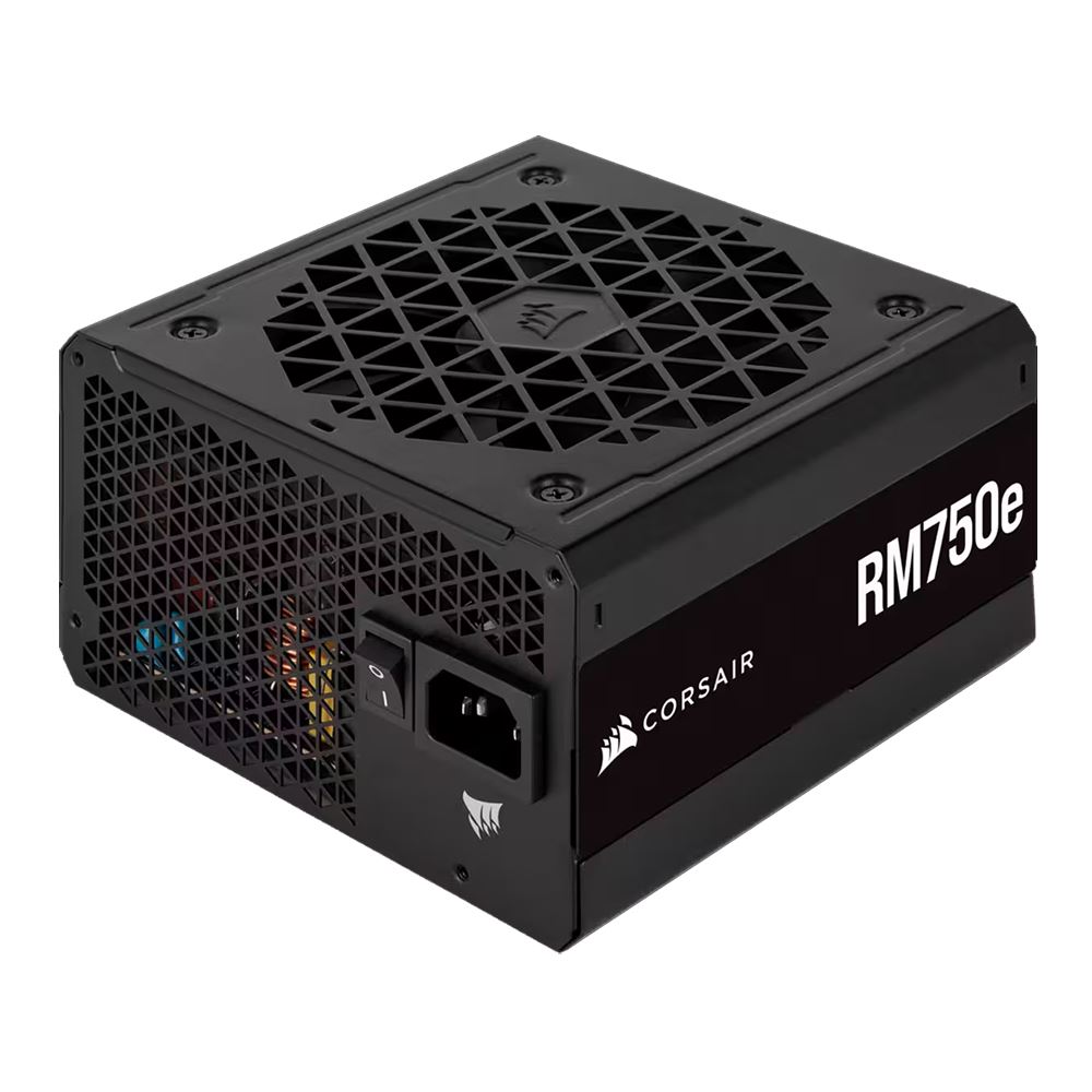 Corsair RM750e 750 Watt 80 Plus Gold ATX Fully Modular Power Supply ...