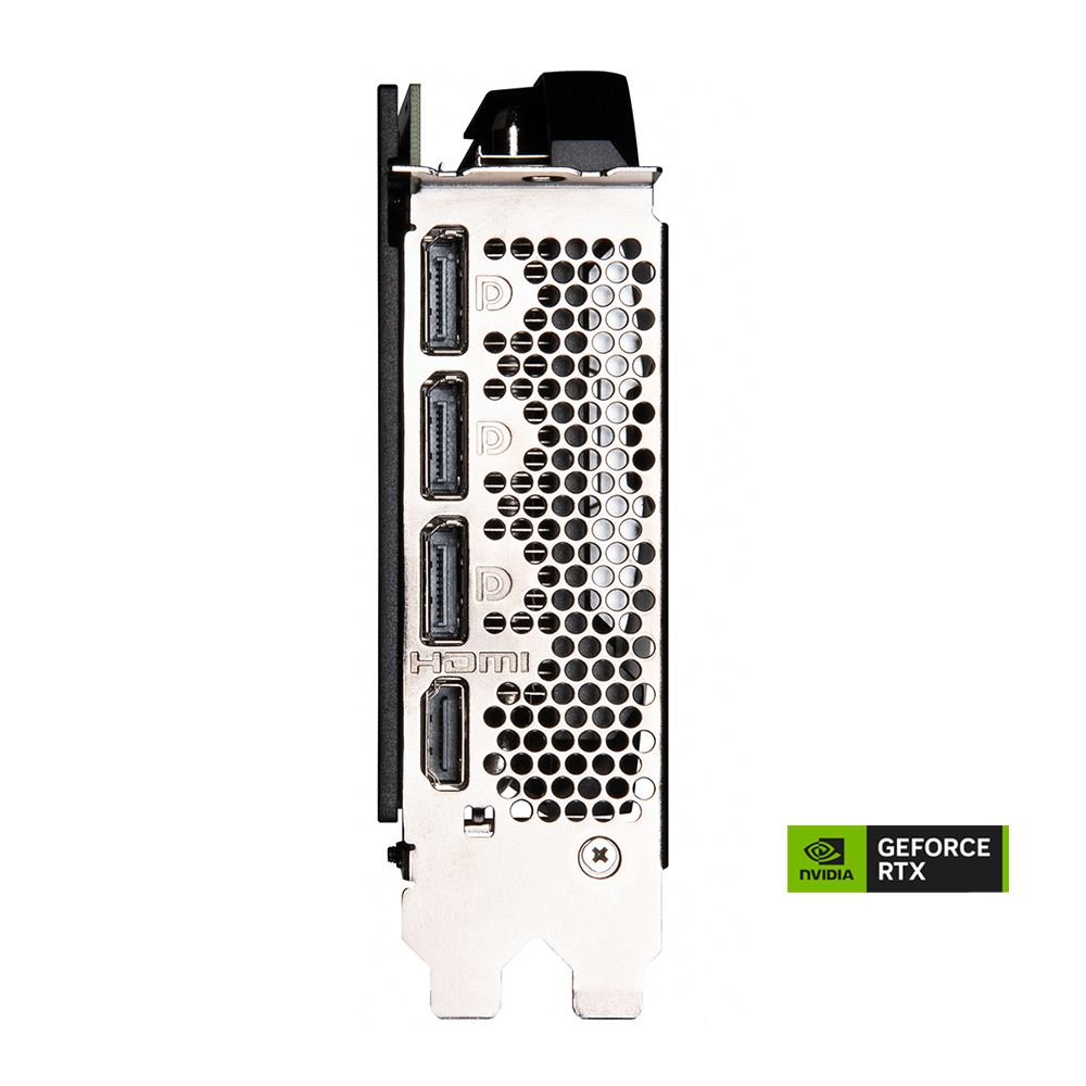 MSI NVIDIA GeForce RTX 4070 Ventus 2X Overclocked Dual Fan 12GB GDDR6X ...