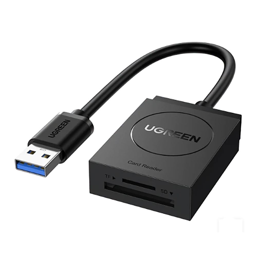 UGreen 4-in-1 USB 3.0 SD/TF Card Reader - Micro Center