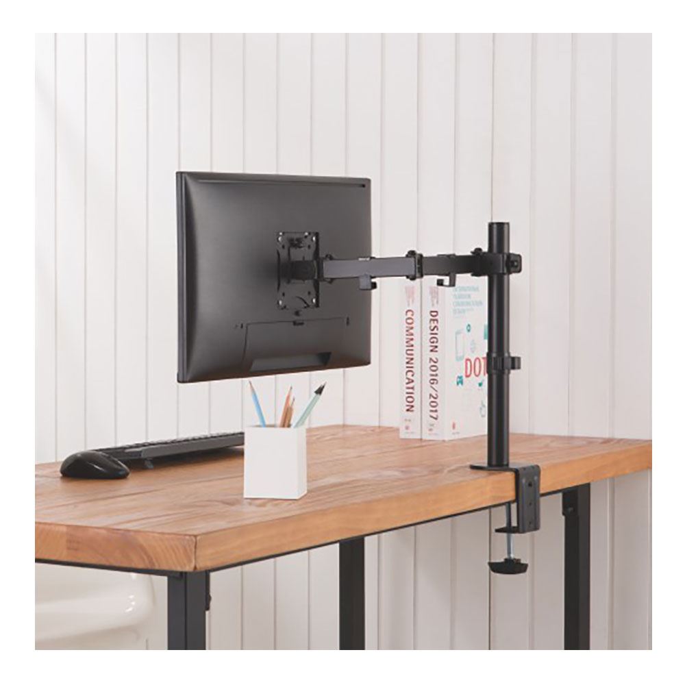 Inland Single Monitor Economical Steel Articulating Monitor Arm - Micro ...