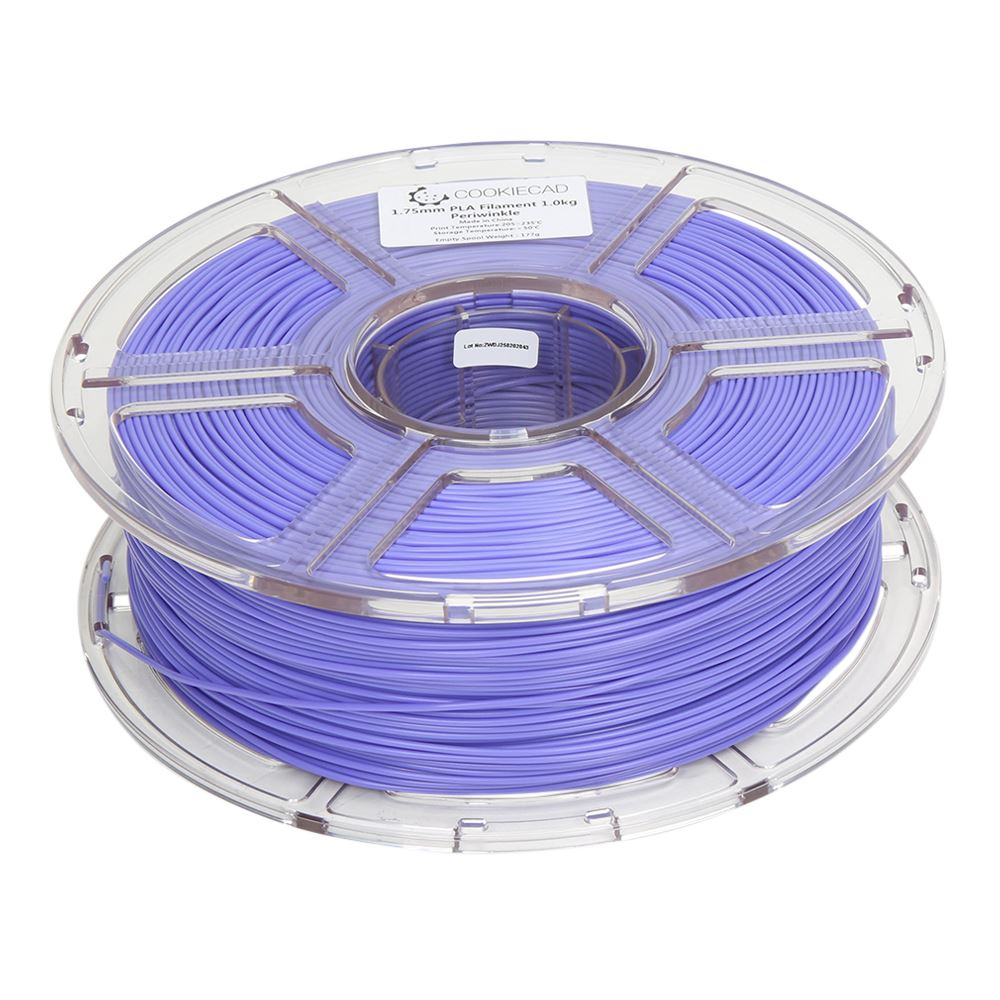Cookiecad 1.75mm PLA 3D Printer Filament 1.0 kg (2.2 lbs.) Spool ...