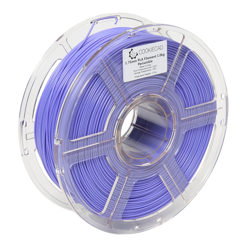 Cookiecad 1.75mm PLA 3D Printer Filament 1.0 kg (2.2 lbs.) Spool ...