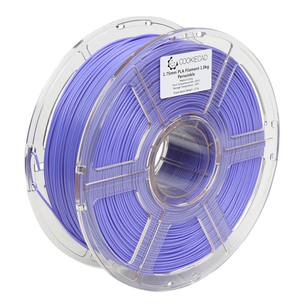 Cookiecad 1.75mm PLA 3D Printer Filament 1.0 kg (2.2 lbs.) Spool ...