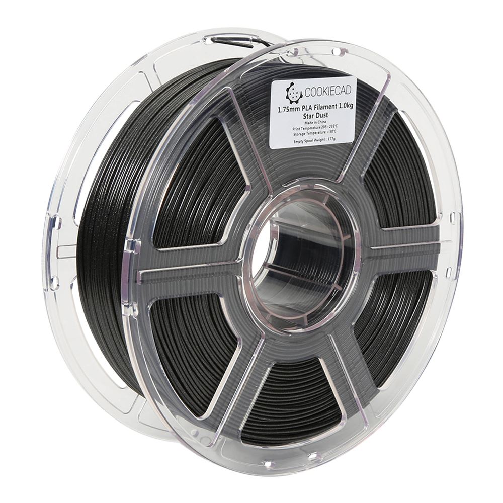 Cookiecad 1.75mm PLA Translucent 3D Printer Filament 1.0 kg (2.2 lbs ...