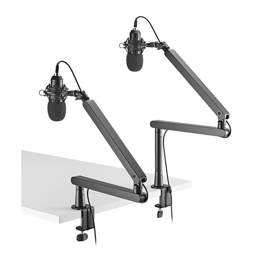 Inland Height Adjustable Low Profile Microphone Arm with Cable ...