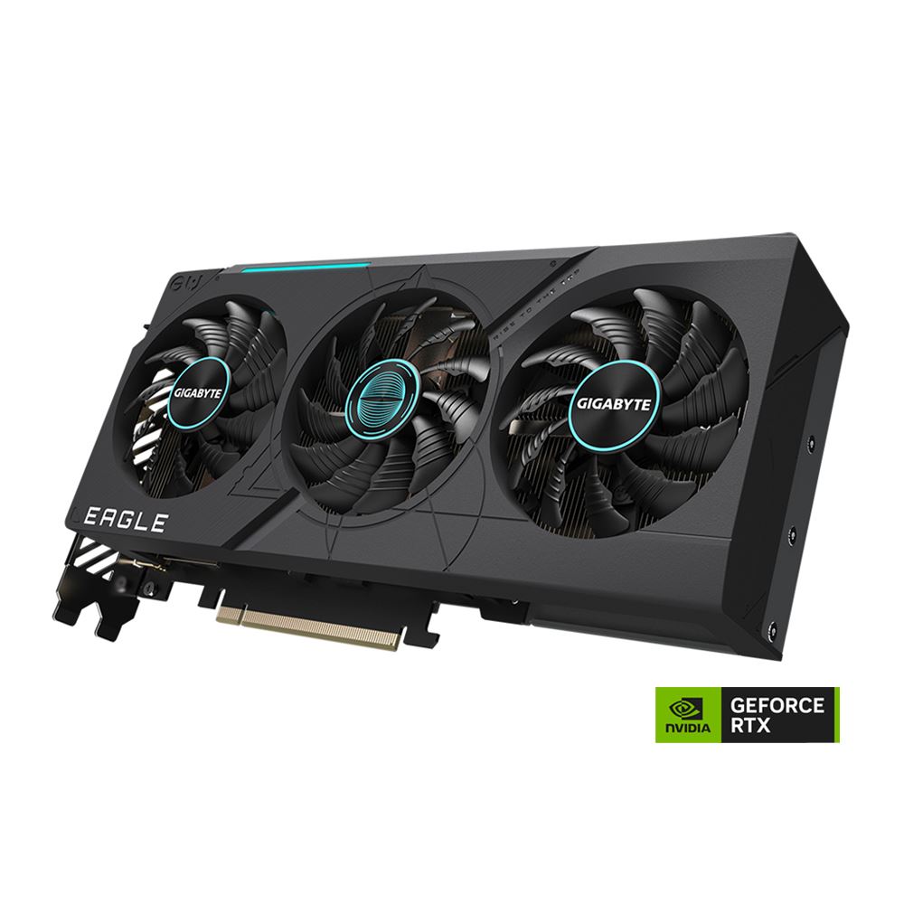Gigabyte NVIDIA GeForce RTX 4070 Eagle Overclocked Triple Fan 12GB ...