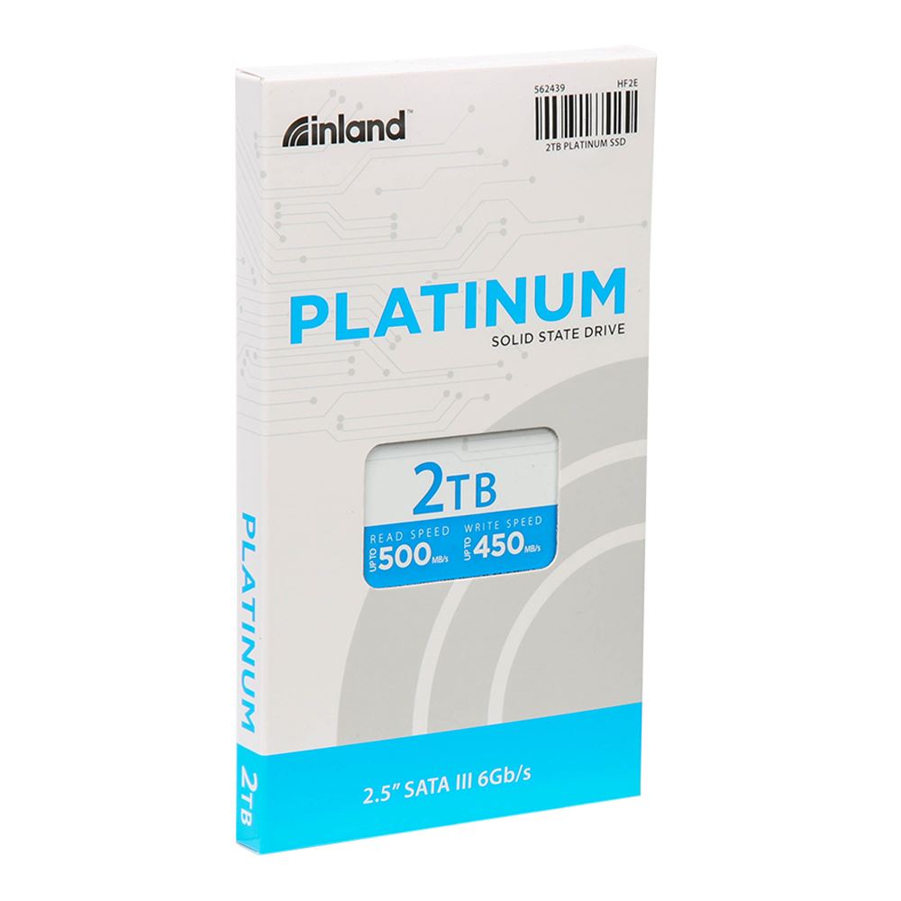 Inland Platinum 2TB SSD 3D TLC NAND SATA III 6Gb/s 2.5" Internal Solid State Drive - Micro Center