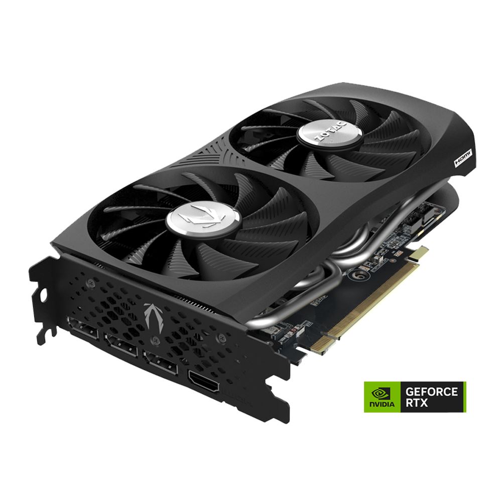 Zotac NVIDIA GeForce RTX 4070 Twin Edge Dual Fan 12GB GDDR6X PCIe 4.0 ...