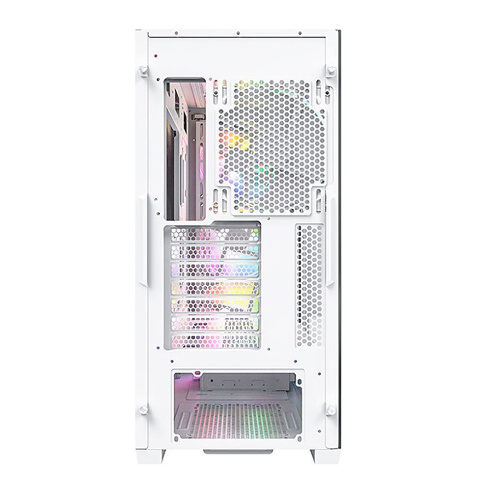 Montech AIR 903 MAX ATX Mid-Tower Computer Case - White - Micro Center