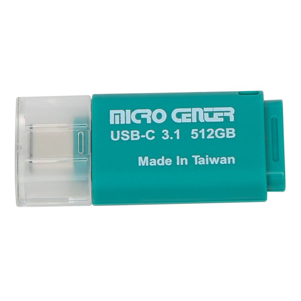 Micro Center 512GB USB Type-C SuperSpeed USB 3.1 (Gen 1) Flash Drive ...