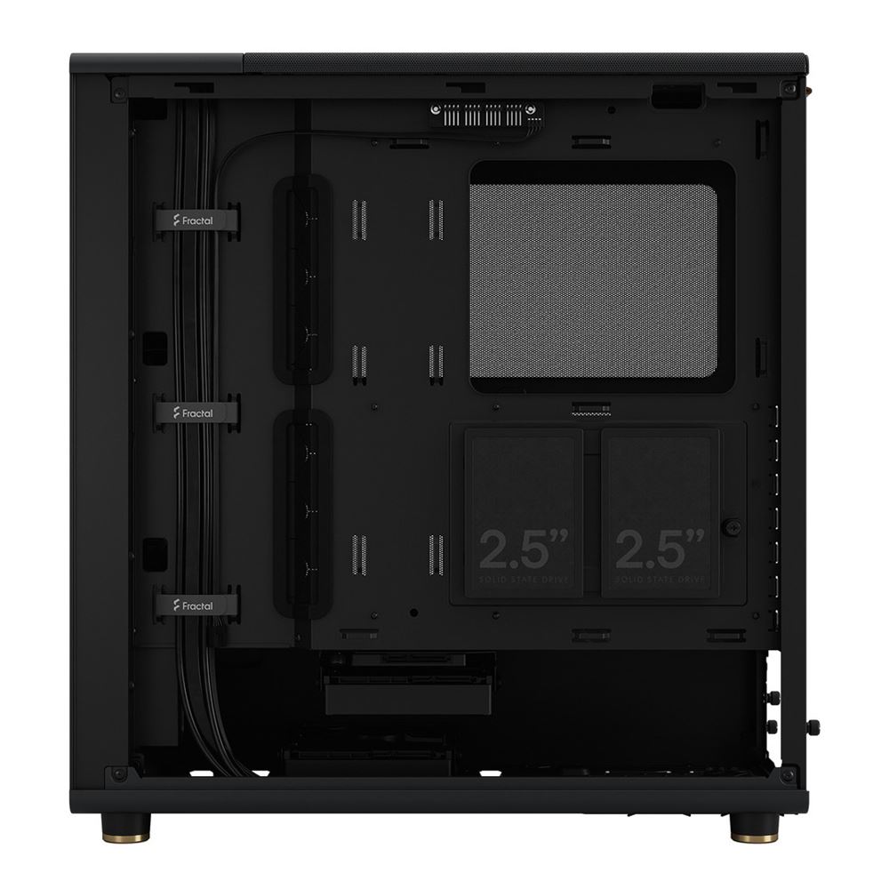 Fractal Design North Mesh ATX Mid-Tower Computer Case - Black/Walnut ...