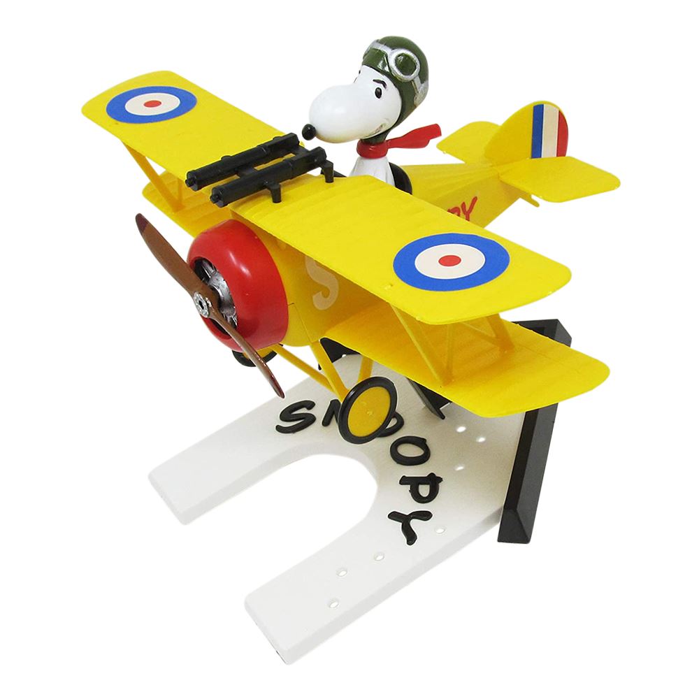 Snoopy and His Sopwith Camel Snap Model Kit - Micro Center