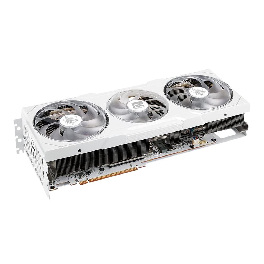 PowerColor AMD Radeon RX 7900 XTX Hellhound Spectral White Overclocked ...