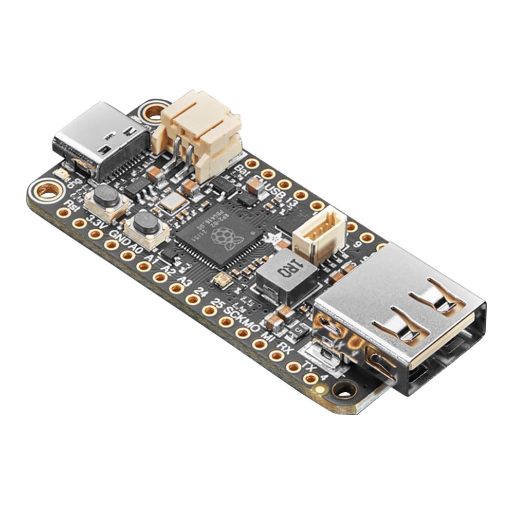 Adafruit Industries Feather RP2040 with USB Type A Host - Micro Center