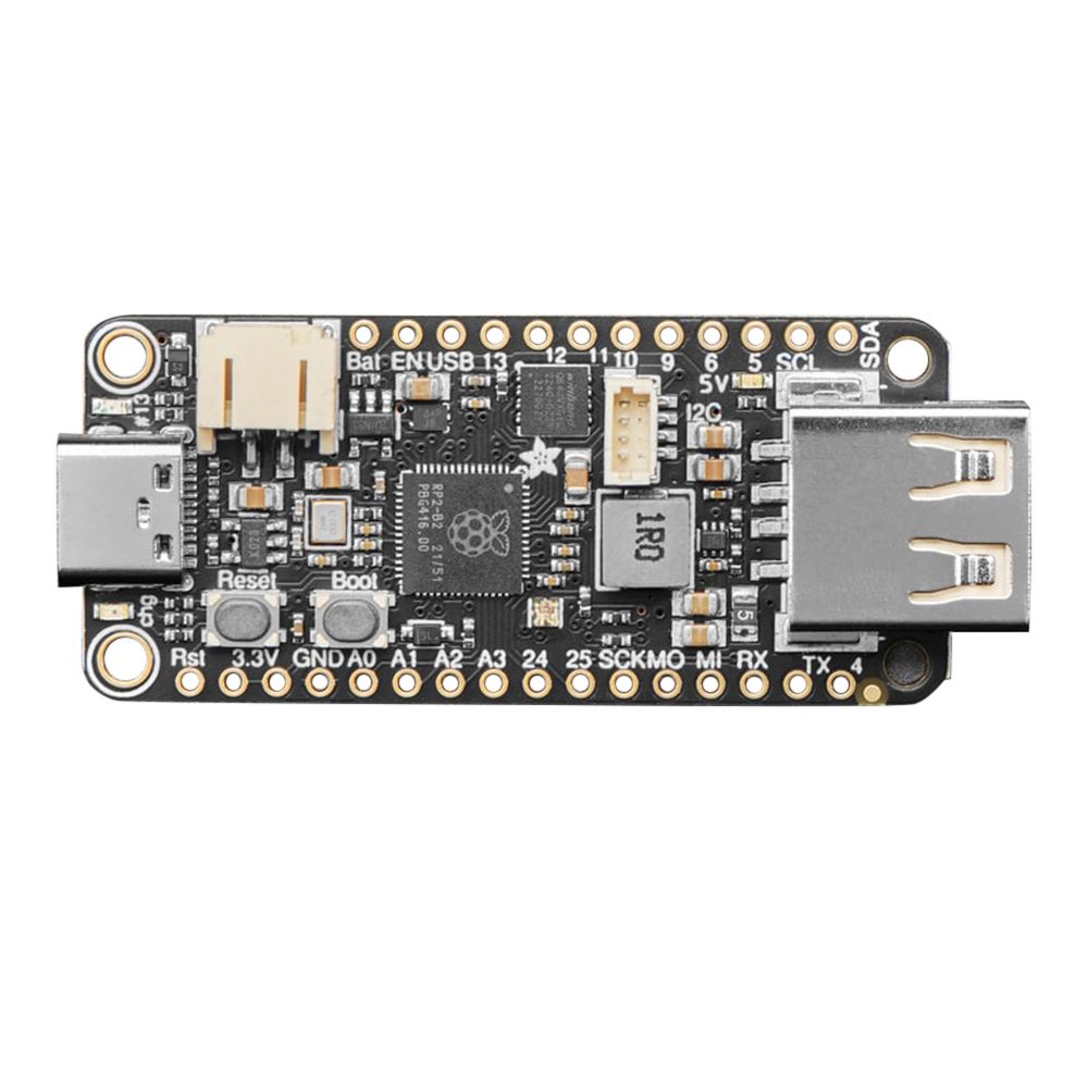 Adafruit Industries Feather RP2040 with USB Type A Host - Micro Center