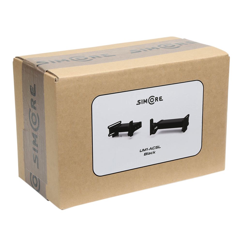 SimCore UM1-ACSL Black Fanatec CSL / GT Series Direct Drive Servo Mount ...