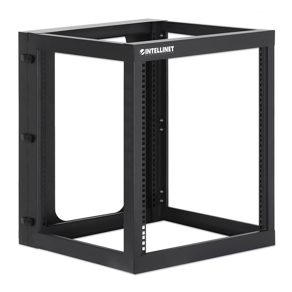 Intellinet 19 inch Wall Mount 4-Post Open Frame Network Rack - 12U ...