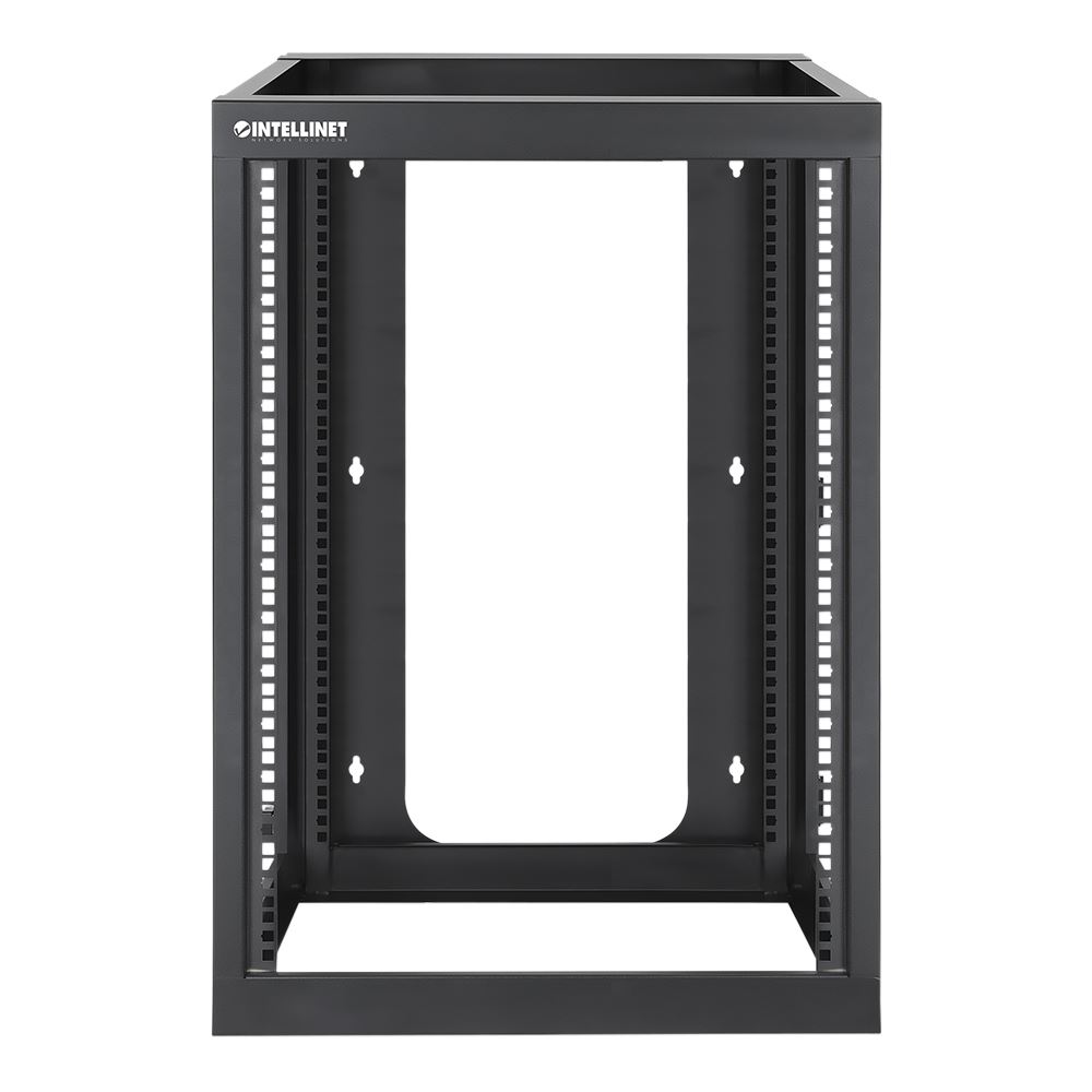 Intellinet 19 inch Wall Mount 4-Post Open Frame Network Rack - 15U ...