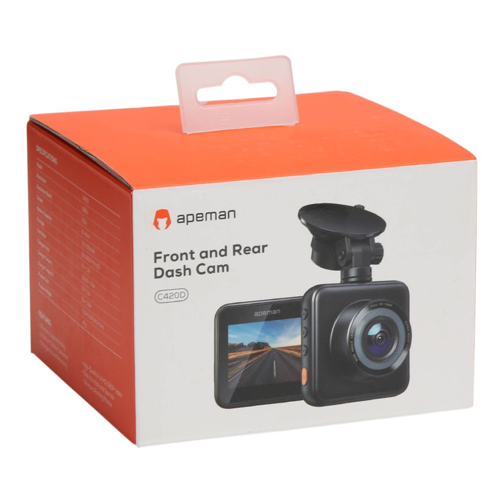 Apeman C420D Dashcam - Micro Center