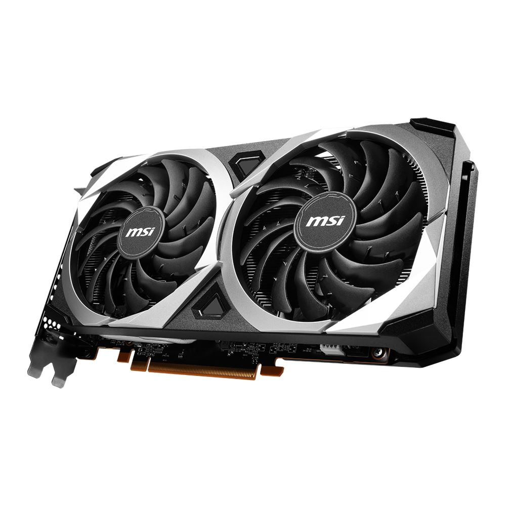 MSI AMD Radeon RX 7600 Mech 2X Classic Overclocked Dual Fan 8GB GDDR6 ...