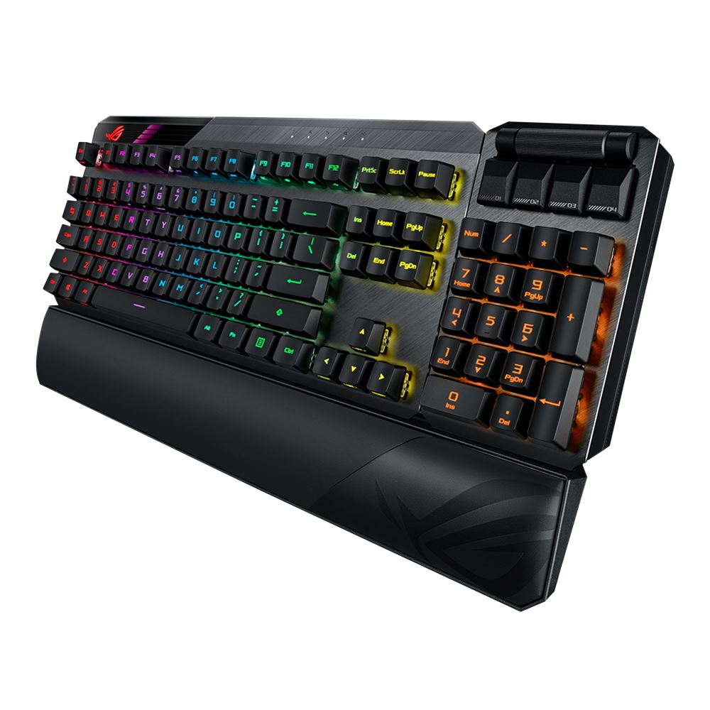 ASUS ROG Claymore II Wireless RGB Modular Gaming Keyboard; ROG RX Red ...