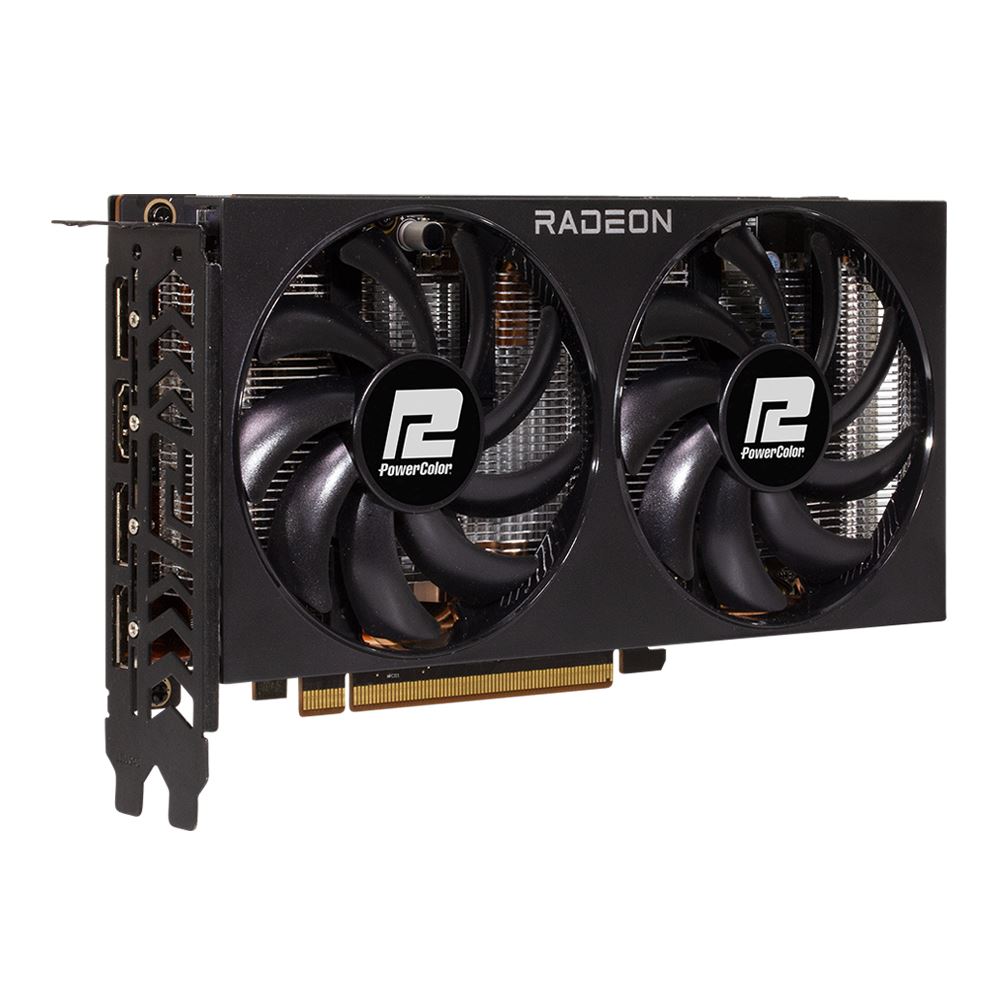 PowerColor AMD Radeon RX 7600 Fighter Dual Fan 8GB GDDR6 PCIe 4.0 ...