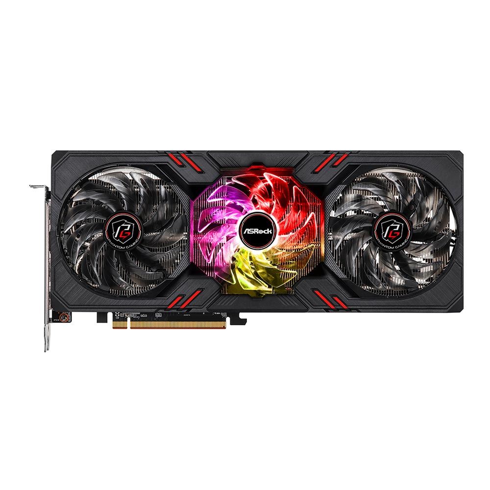 ASRock AMD Radeon RX 7600 Phantom Gaming Overclocked Triple Fan 8GB ...