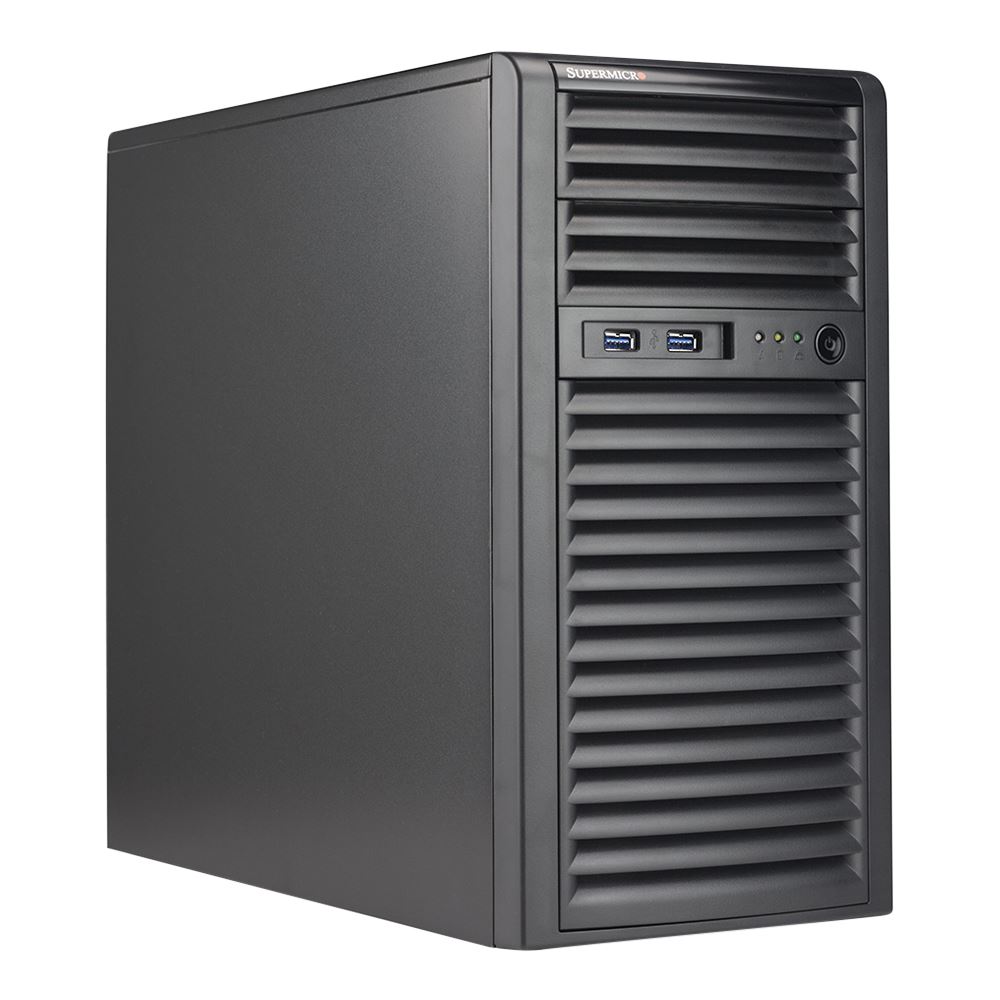 Supermicro SYS-530T-I Mini-Tower Server; Intel Xeon E-2356G 3.2GHz ...