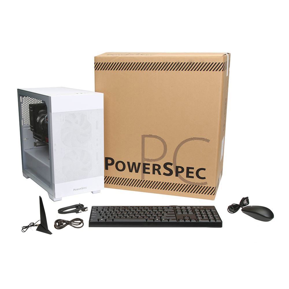 PowerSpec G716 Gaming PC; AMD Ryzen 7 7700 3.8GHz Processor; NVIDIA ...