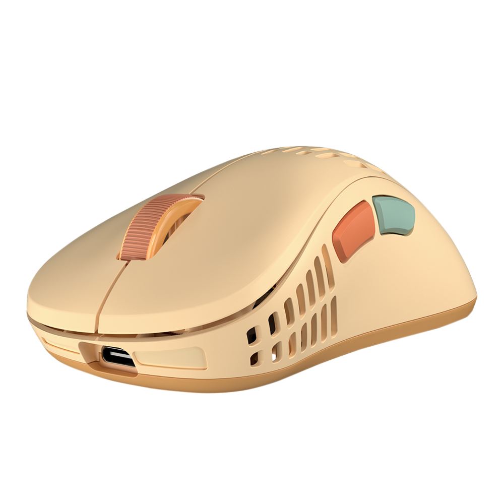pulsar Xlite Retro Brown Wireless Mouse - Mini - Micro Center
