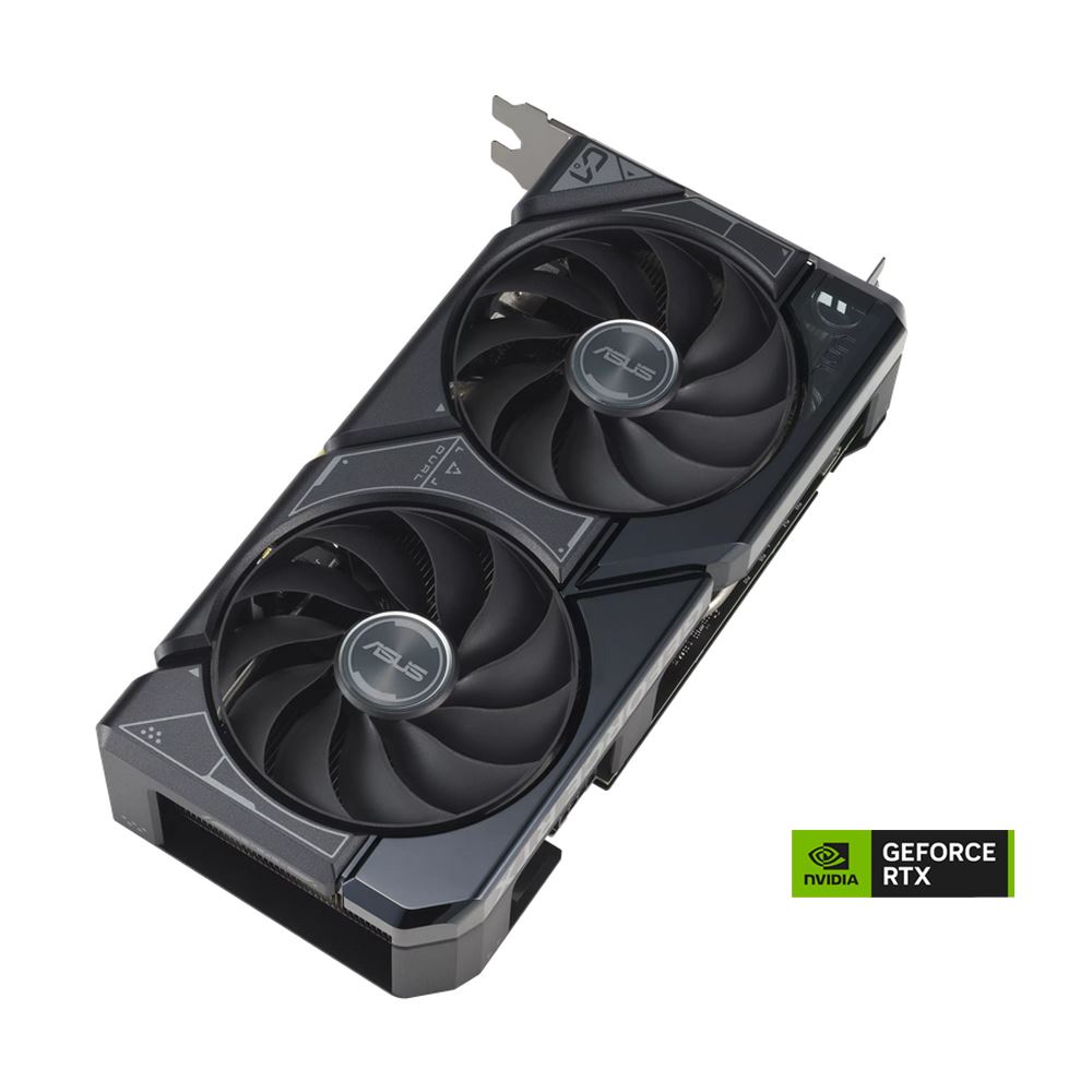 ASUS NVIDIA GeForce RTX 4060 Dual Overclocked Dual Fan 8GB GDDR6 PCIe 4 ...