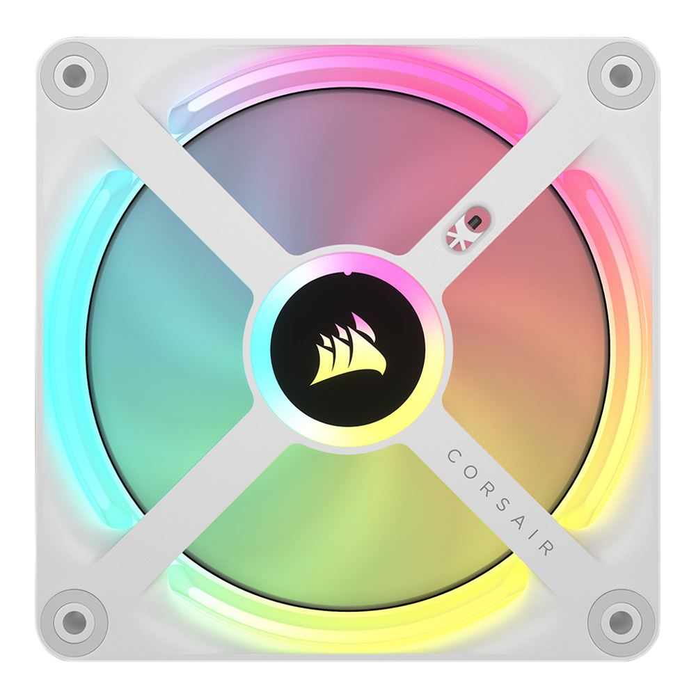 Corsair iCUE LINK QX120 RGB Magnetic Dome Bearing 120mm PWM Fans ...