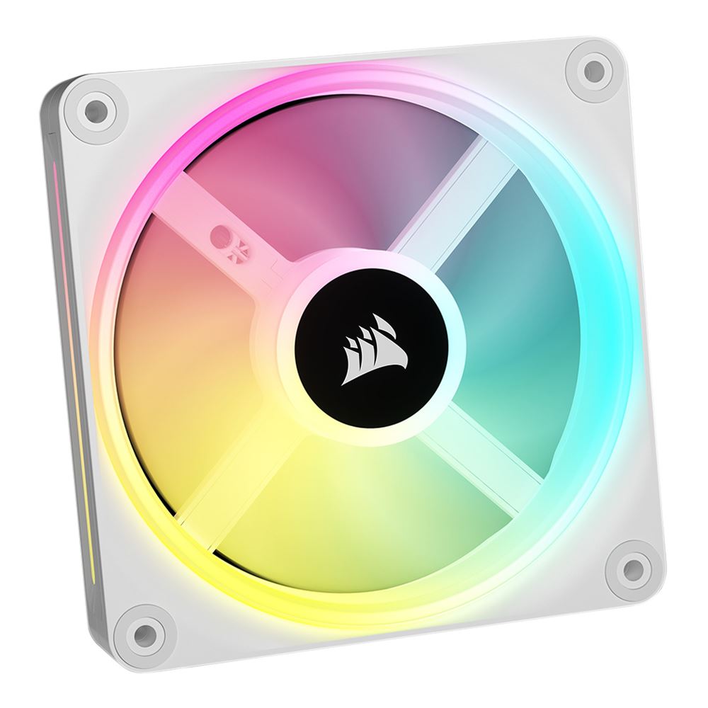 Corsair iCUE LINK QX120 RGB Magnetic Dome Bearing 120mm PWM Fans ...