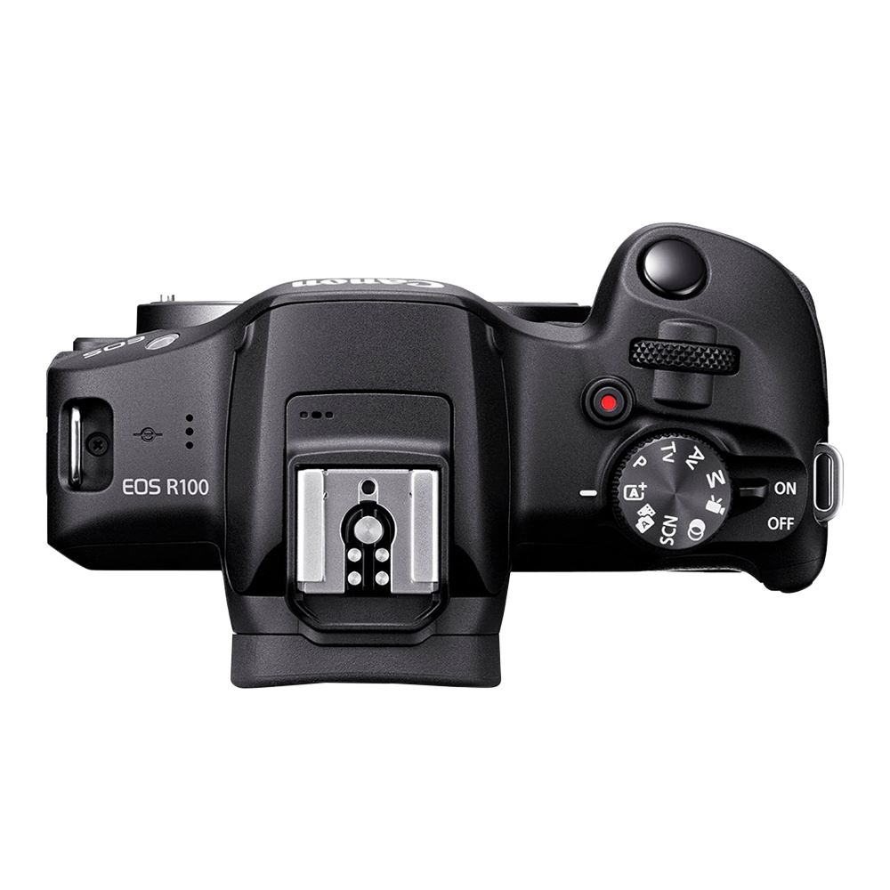 Canon EOS R100 Mirrorless Camera with 18-45mm Lens - Micro Center
