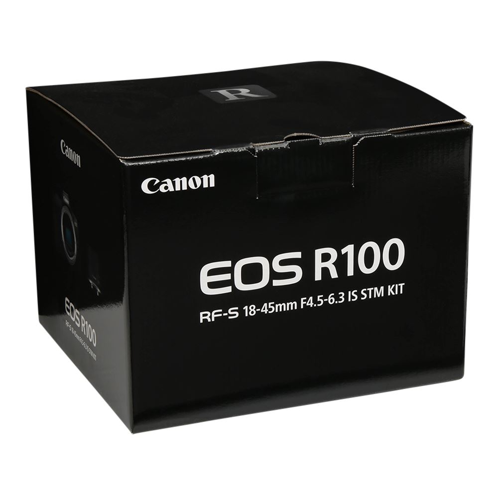 Canon EOS R100 Mirrorless Camera with 18-45mm Lens - Micro Center