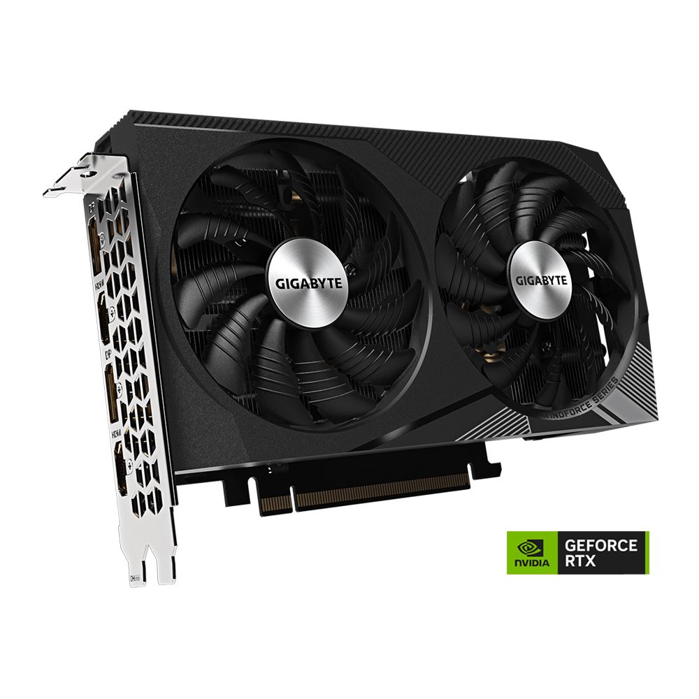 Gigabyte GeForce RTX 3060 WINDFORCE OC Overclocked Dual Fan 12GB GDDR6 ...