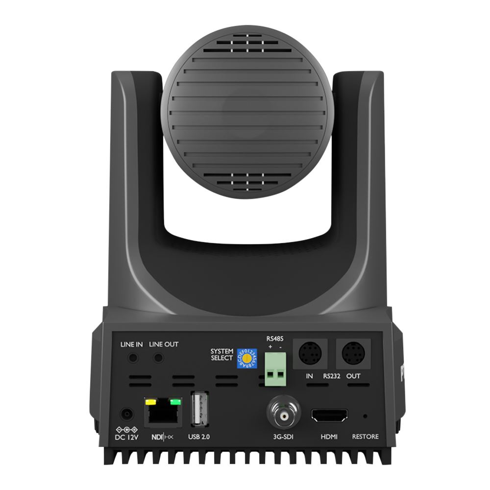 PTZOptics Move 4K PTZ Camera; 12x Optical Zoom SDI, HDMI, USB, IP ...