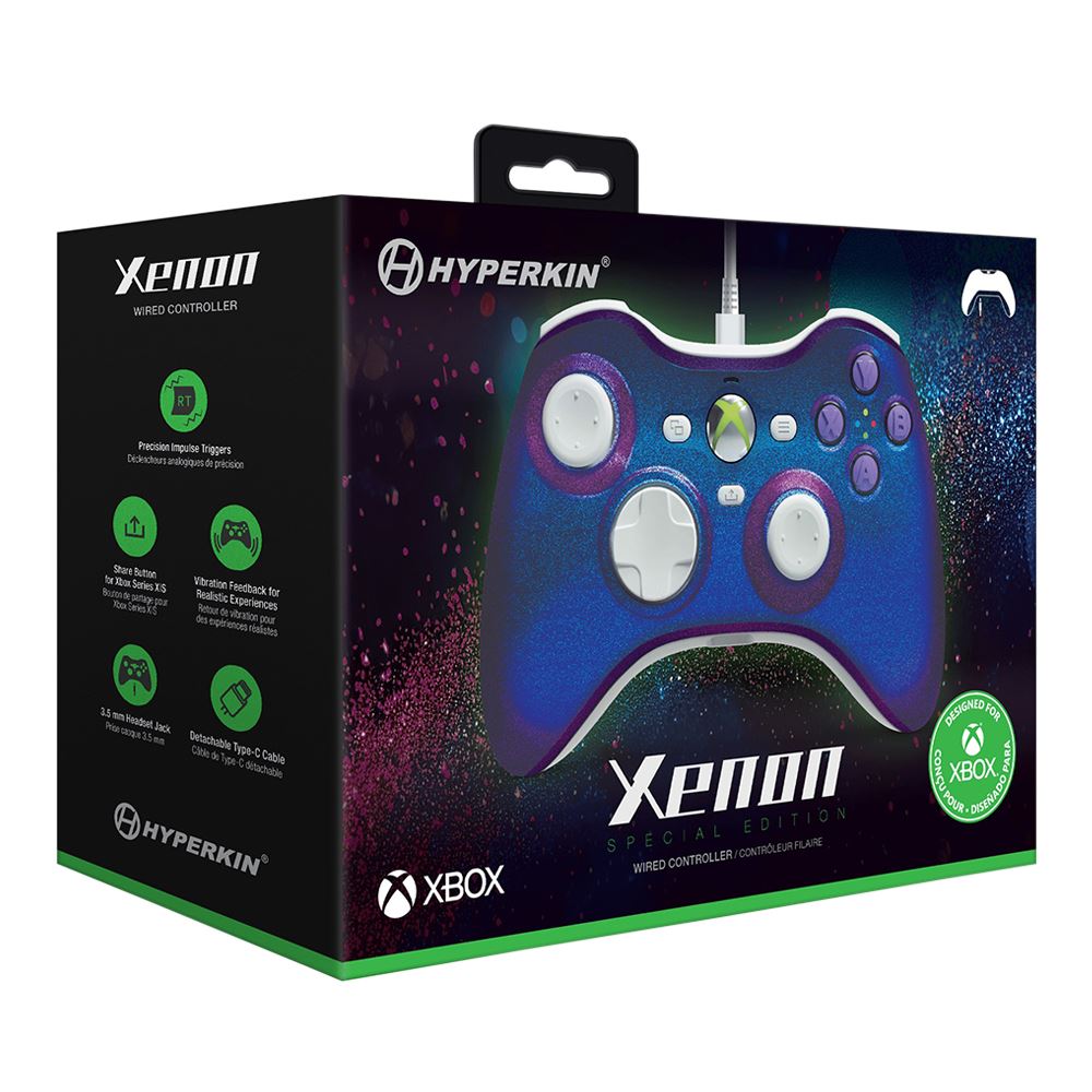 Hyperkin Xenon Wired Controller Special Edition for Xbox Series X and S ...
