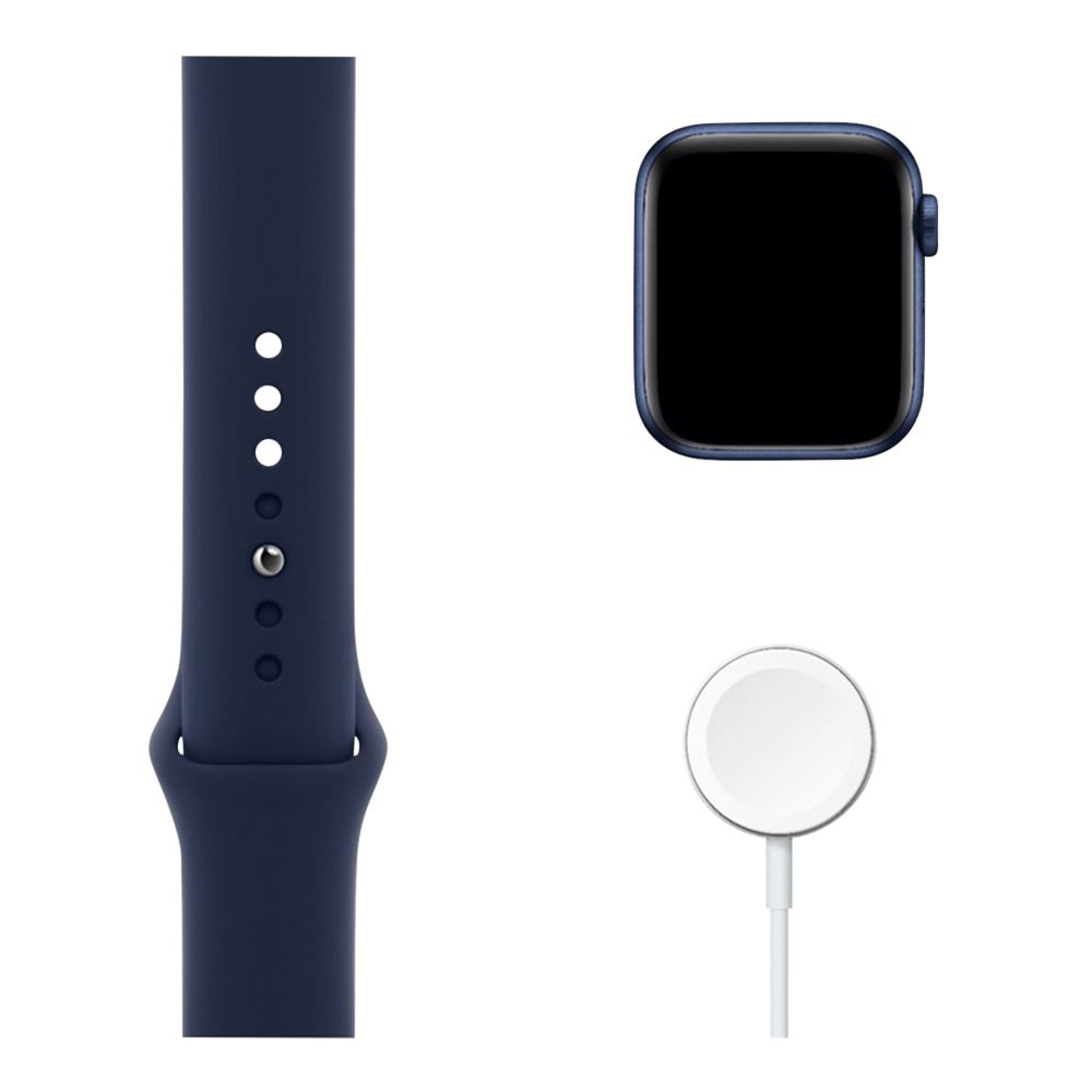 Apple Watch Series 6 GPS 40mm Blue Aluminum Smartwatch (Refurbished ...