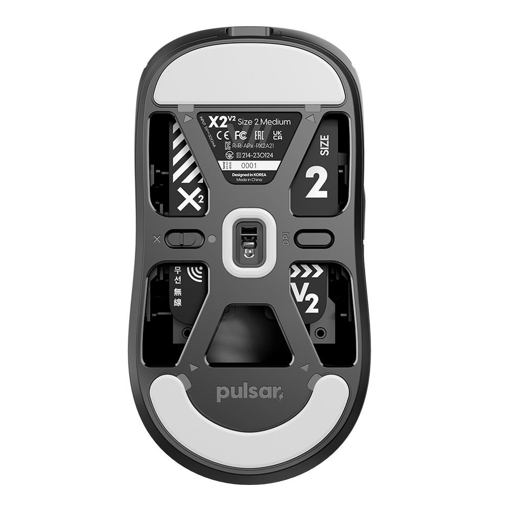 pulsar X2 V2 Wireless - Black - Micro Center